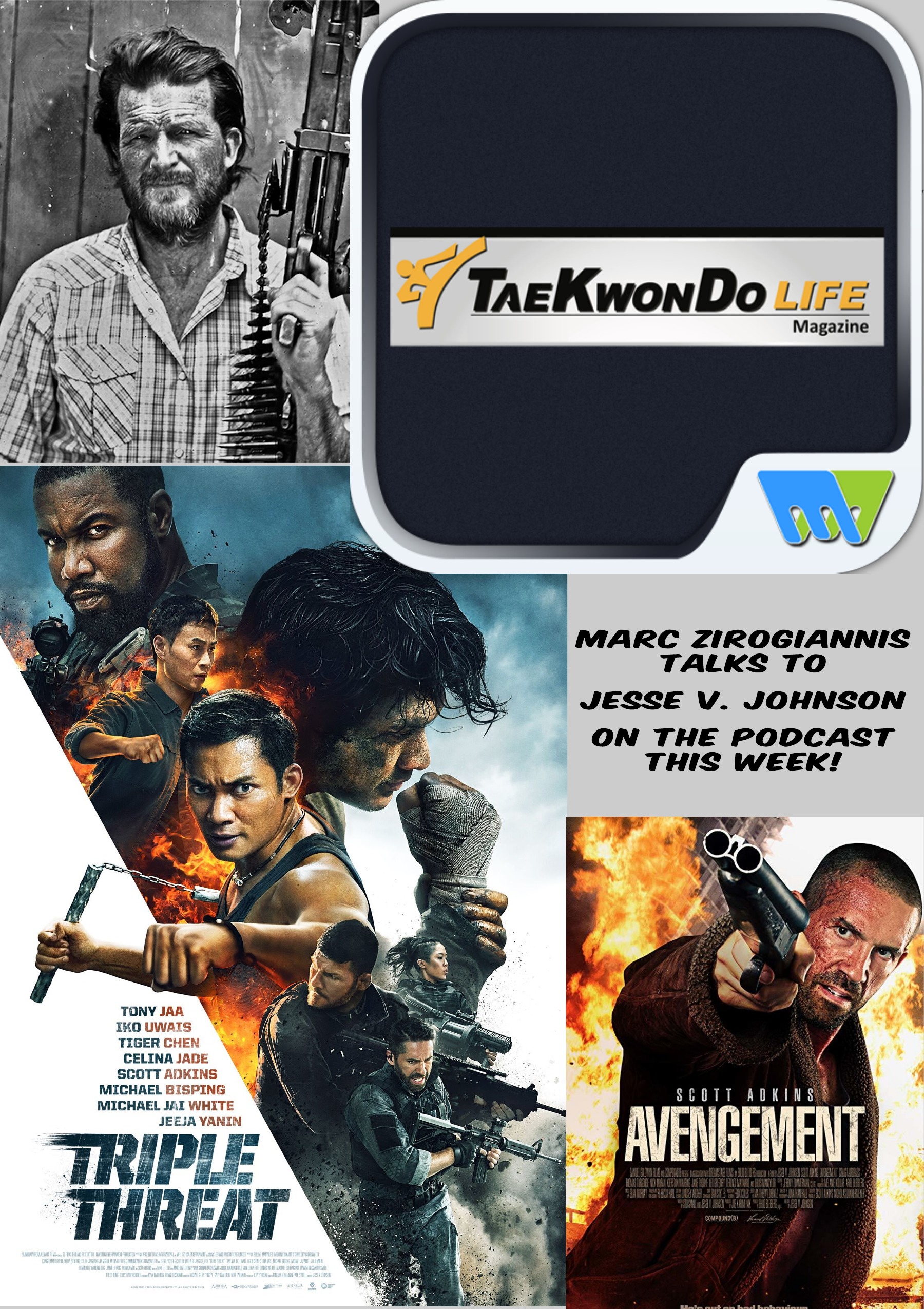 Jesse V Johnson Talks Hell Hath No Fury 2021 Tae Kwon Do Life Magazine